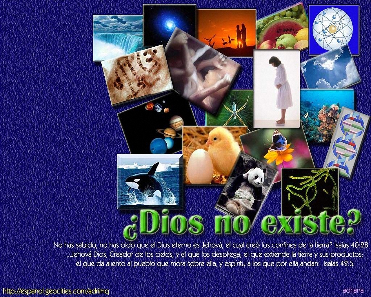 ¿Dios no existe?